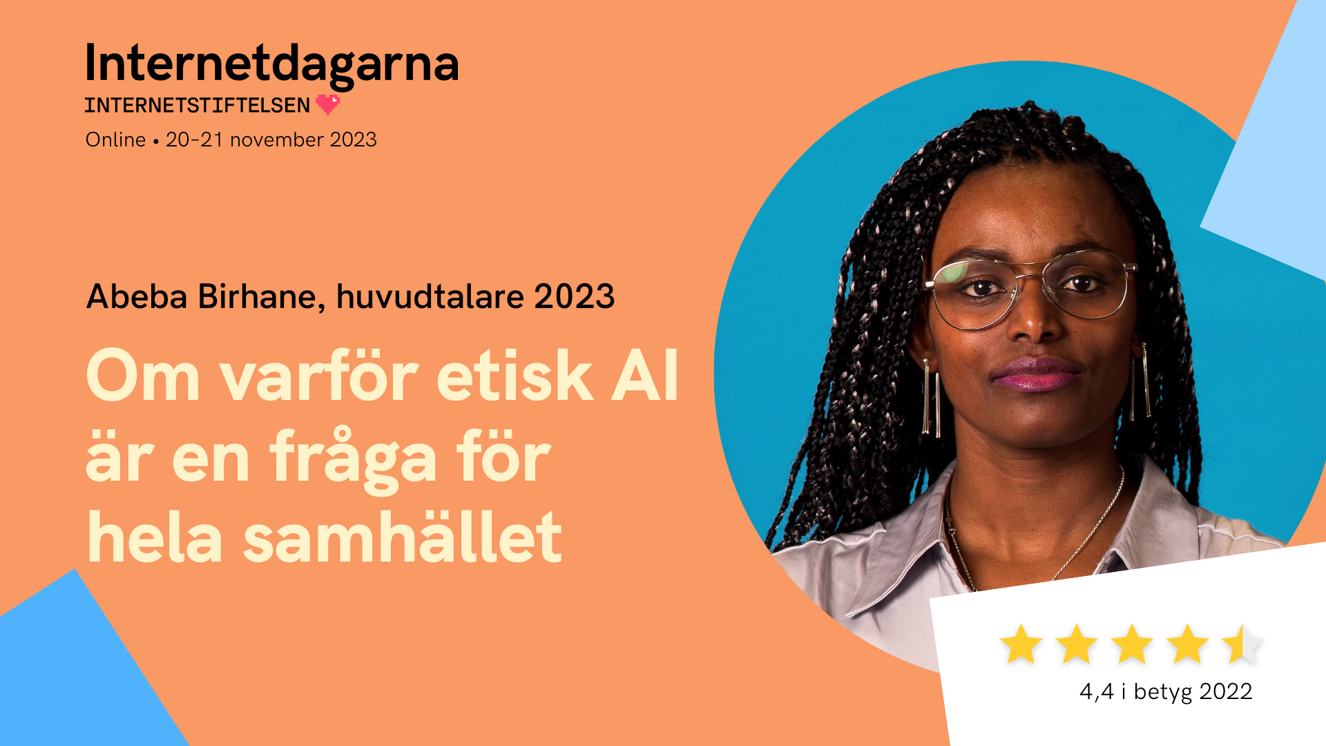 Abeba Birhane – AI-forskare | Internetdagarna